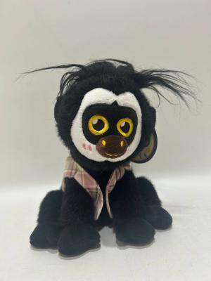 China Singing White Faced Monkey Plush Toy 30cm Dancing Stuffed Animal Kids Gift for sale