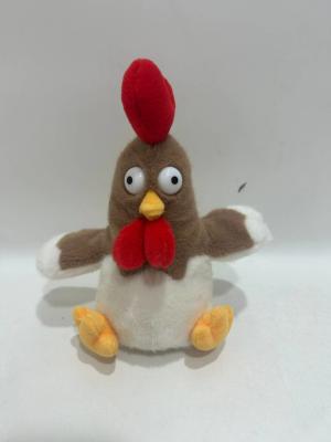 China Talking Funny Rooster Plush Toy Repeats What You Say 30cm Soft Stuffed Animal Gift for Kids Adults for sale