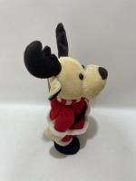 China Interactive Plush Christmas Deer Toy 30cm Singing Dancing Animated Xmas Decoration Gift for sale