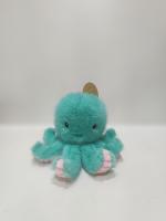 China Custom Plush Octopus Toy 100% PP Cotton Filled Soft Ocean Doll Gift for Kids for sale