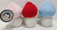 China Moving Mushroom Plush Toy 3 Color Record Electric Soft Doll 100% PP Cotton for sale