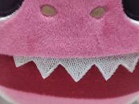 China Cute Shark Baby Electric Plush Toy Spinning Singing Light Up 3 AA Battery for sale