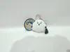 China Quirky White Ghost School Bag Charm Cute Plush Doll Keychain for sale