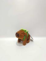 China Walking Capybara Plush Toy with Sound 100% PP Cotton Filling for Kids Gift for sale
