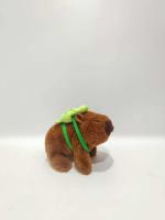 China Walking Capybara Plush Toy with Sound 100% PP Cotton Filling for Kids Gift for sale