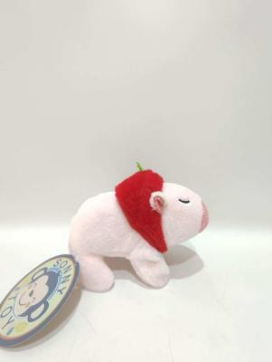 China Capybara Plush Toy Walking with Sound 100% PP Cotton Filling Gift for Kids for sale