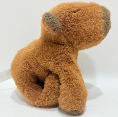 China Capybara Plush Toy Bracelet for Handlebar Racket Strap 20cm Soft Fabric for sale