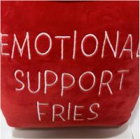 China Emotional Fries 35cm Cute Support Pillow Cushion Home Decoration Cuddly Plush Toy for sale