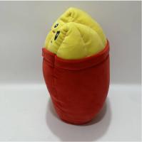 China Emotional Fries 35cm Cute Support Pillow Cushion Home Decoration Cuddly Plush Toy for sale