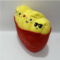 China Emotional Fries 35cm Cute Support Pillow Cushion Home Decoration Cuddly Plush Toy for sale