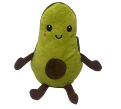 China Custom Avocado Recording Plush Toy with Moving Function 30cm 100% PP Cotton for sale