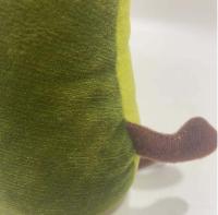 China Custom Avocado Recording Plush Toy with Moving Function 30cm 100% PP Cotton for sale