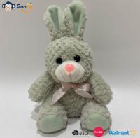 China Wholesale 2 Color Plush Rabbit Toy Stuffed Bunny 30cm Soft PP Cotton Filling for sale