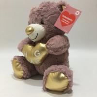 China Wholesale Valentine Plush Teddy Bear with Heart 24pcs per Carton Custom OEM for sale