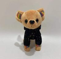 China Wholesale Custom 20cm Soft Plush Toy Puppy Dog Plushie with PP Cotton Filling for sale