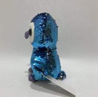 China Hot Selling Voice Recording & Repeating Plush Flip Sequin Penguin Toy for sale
