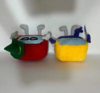 China Customizable 14cm Cable Car Mascot Plush Dolls with 100% PP Cotton Filling and 60-70 Day Delivery for sale