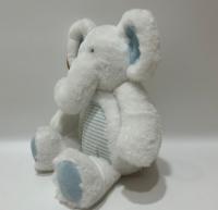 China Customizable Small Elephant Plush Toy with Rattle Paper 20cm Soft Stuffed Animal for sale