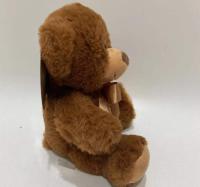 China Custom Plush Bear Stuffed Toy 30cm Soft PP Cotton Filling Promotional Gift for Kids for sale