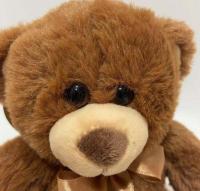 China Custom Plush Bear Stuffed Toy 30cm Soft PP Cotton Filling Promotional Gift for Kids for sale