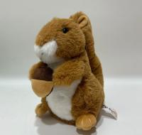 China Recordable Squirrel Plush Toy 30cm Custom OEM Voice Recording Stuffed Animal for sale