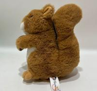 China Recordable Squirrel Plush Toy 30cm Custom OEM Voice Recording Stuffed Animal for sale