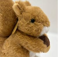 China Recordable Squirrel Plush Toy 30cm Custom OEM Voice Recording Stuffed Animal for sale