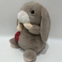 China Plush Bunny Toy 100% PP Cotton Filling Soft Stuffed Animal Gift for Children for sale