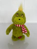 China Recording Repeating Walking Stuffed Green Monster Plush Toy 2 Pack Christmas Gift for sale