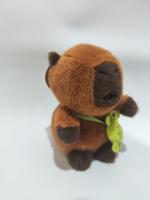 China Talking Back Capybara Plush Toy with Satchel Recording Electronic Gift for Kids 30cm for sale