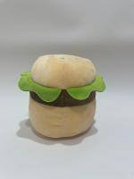China 7 Pcs Assorted Burger Plush Toys Cute Food Stuffed Animals for Kids Home Decoration 20cm for sale