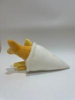 China 7 Piece Assorted Fried Fish and Chips Plush Toys Cute Food Stuffed Animals for Kids Home Decoration for sale