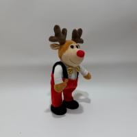 China Singing & Dancing Christmas Santa And Deer for sale