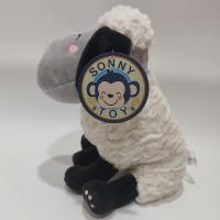China Heated Soft Plush Sheep with Removable Clay Beans Pouch 30cm Warm Comfort Toy for sale