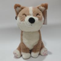 China Heated Soft Plush Dog With Clay Beans Pouch Inside for sale
