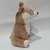 China Heated Soft Plush Dog With Clay Beans Pouch Inside for sale
