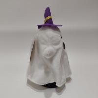 China Halloween White Ghosts Wearing Hats and Carrying Brooms for sale