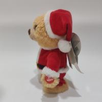 China Singing & Walking Christmas Bear with Music and Motion for sale