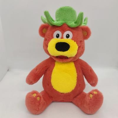 China Recording & Repeating Moving Left And Right Strawberry Bear for sale