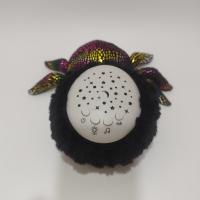 China Plush Spider Night Light Projector with Music for sale