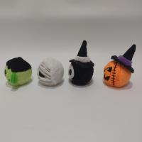 China 4-Piece Halloween Bouncy Ball Set for Kids Party Favors 2.5 Inch for sale