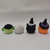 China 4-Piece Halloween Bouncy Ball Set for Kids Party Favors 2.5 Inch for sale