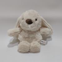 China Microwavable Heated Plush Bunny with Removable Clay Beans Pouch for sale