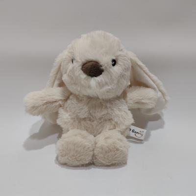 China Microwavable Heated Plush Bunny with Removable Clay Beans Pouch for sale