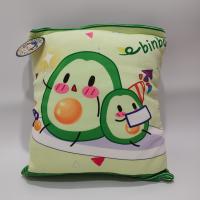 China Transparent PVC Avocado Pudding Pillow with Cute Avocado Filling for sale