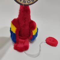 China Magnetic Shoulder-Standing Parrot Plush Toy for sale
