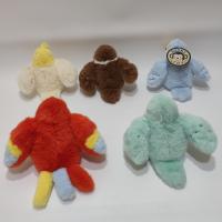 China 5 Assorted Plush Parrot Toys Colorful Soft Stuffed Birds Collection for sale