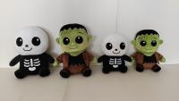China Halloween White Ghost Plush Toy with Cute Spooky Design for sale