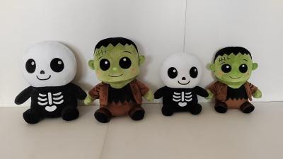 China Halloween White Ghost Plush Toy with Cute Spooky Design for sale