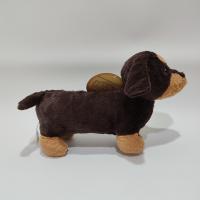China Soft Plush Dachshund Dog Toy with Realistic Design for sale